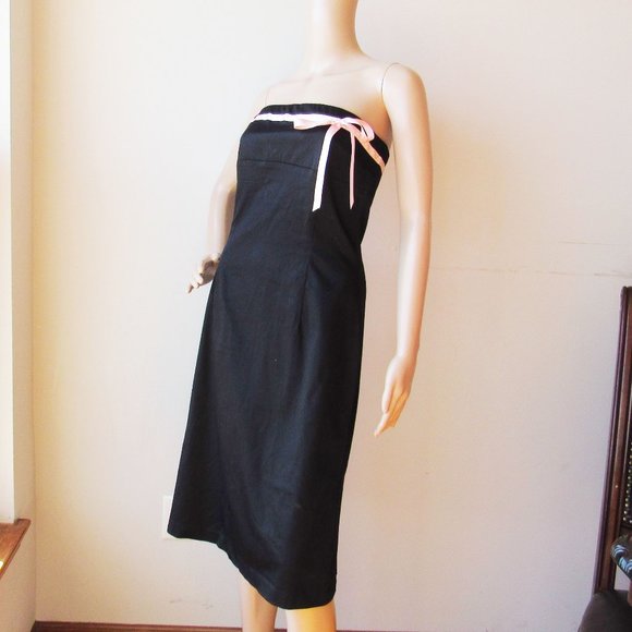 Anthropologie | Dresses | Anthropologie Ruth Polka Dot Ribbon Bow Tie ...